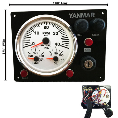 Yanmar B Panel – AC DC Marine, Inc.