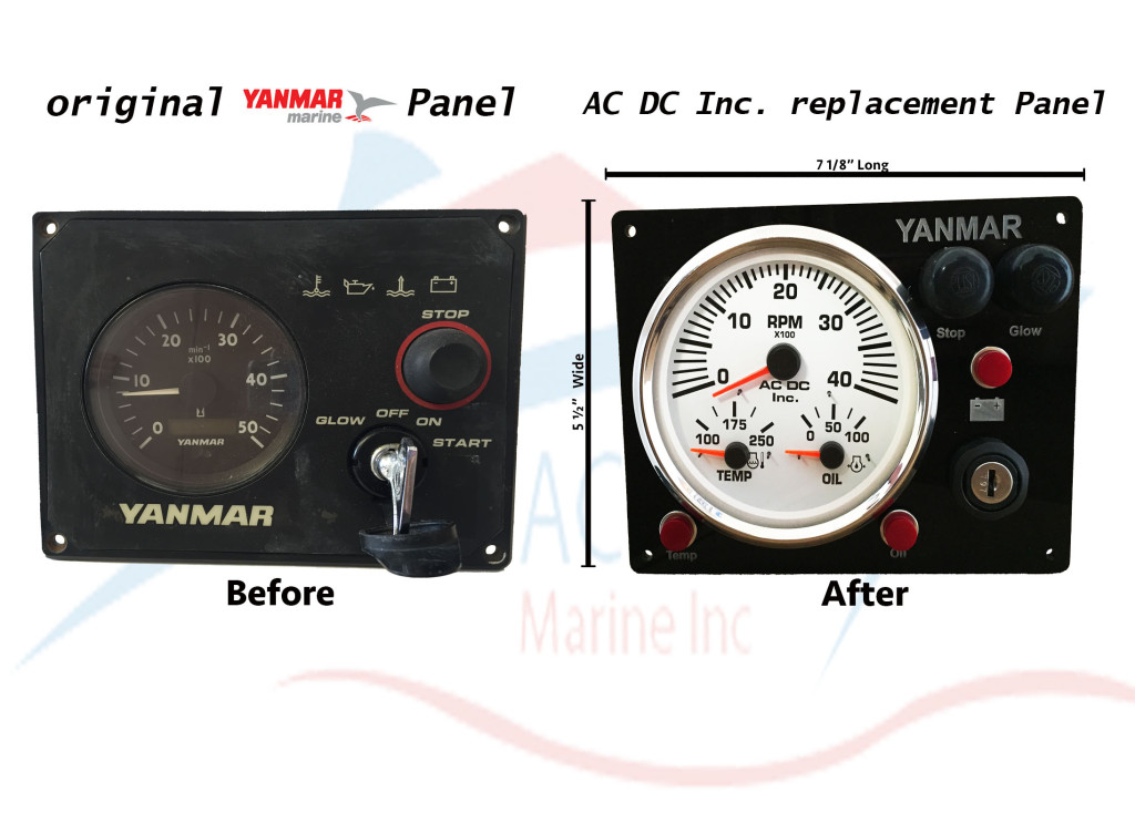 YANMARPANELCOMBW | AC DC Marine Inc. Marine Electric & Engine ...