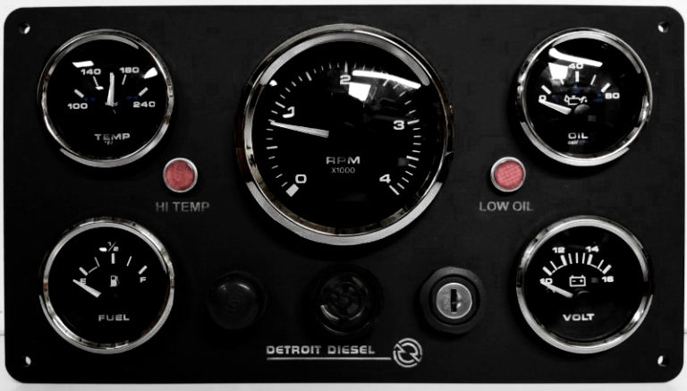 Custom Marine Engine Panels | AC DC Marine Inc. Marine Electric ...