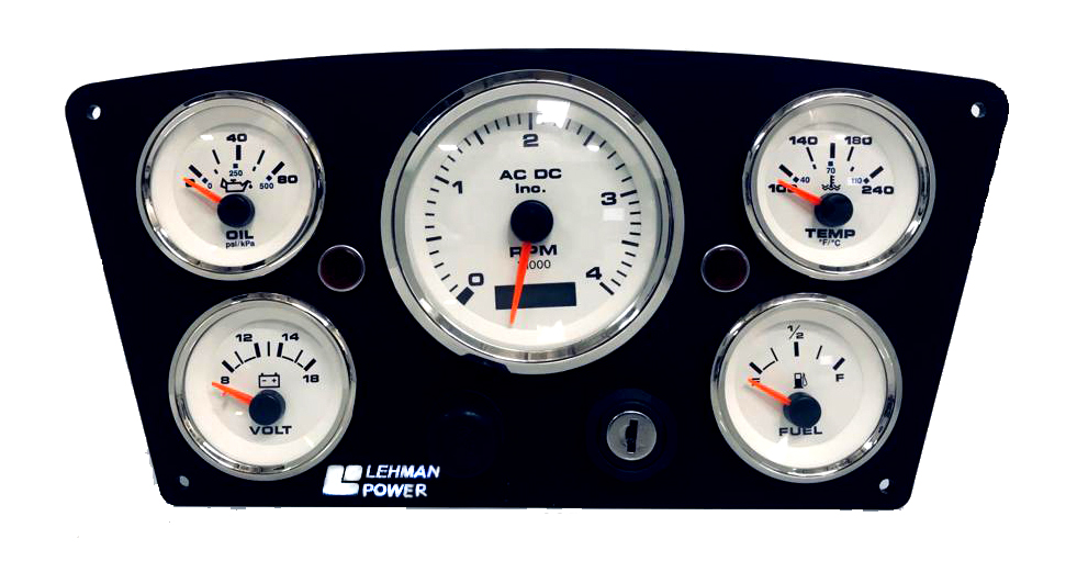 Custom Marine Engine Panels – AC DC Marine Inc.