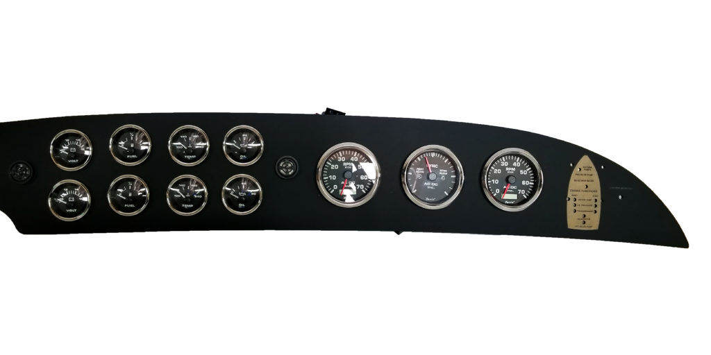 Custom Marine Engine Panels – AC DC Marine Inc.