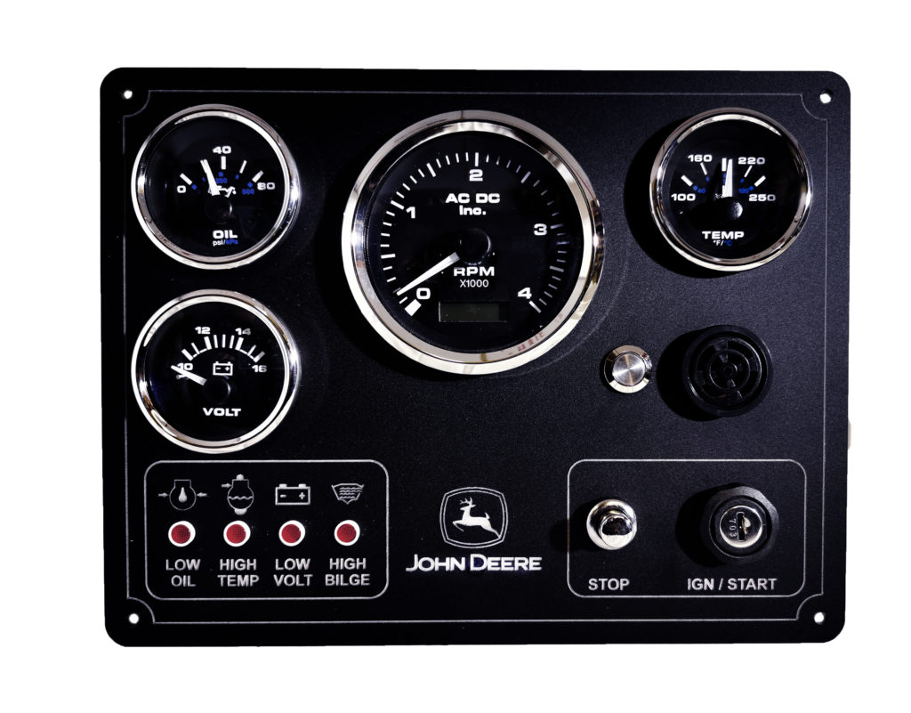 Custom Marine Engine Panels – AC DC Marine Inc.