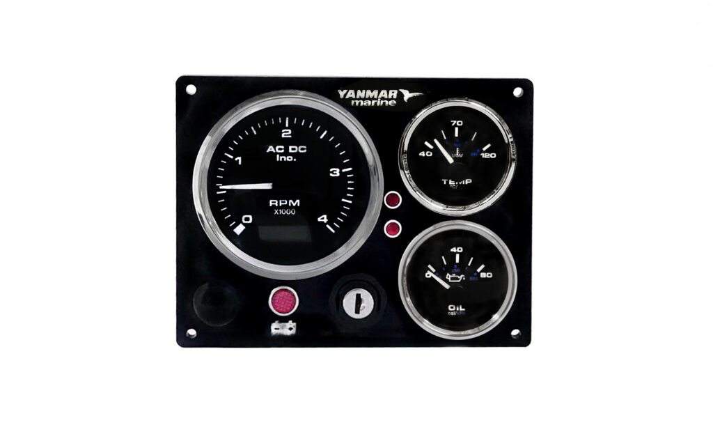 Yanmar Diesel Engine Panel 3 Premier Gauges (Made in USA) | AC DC ...