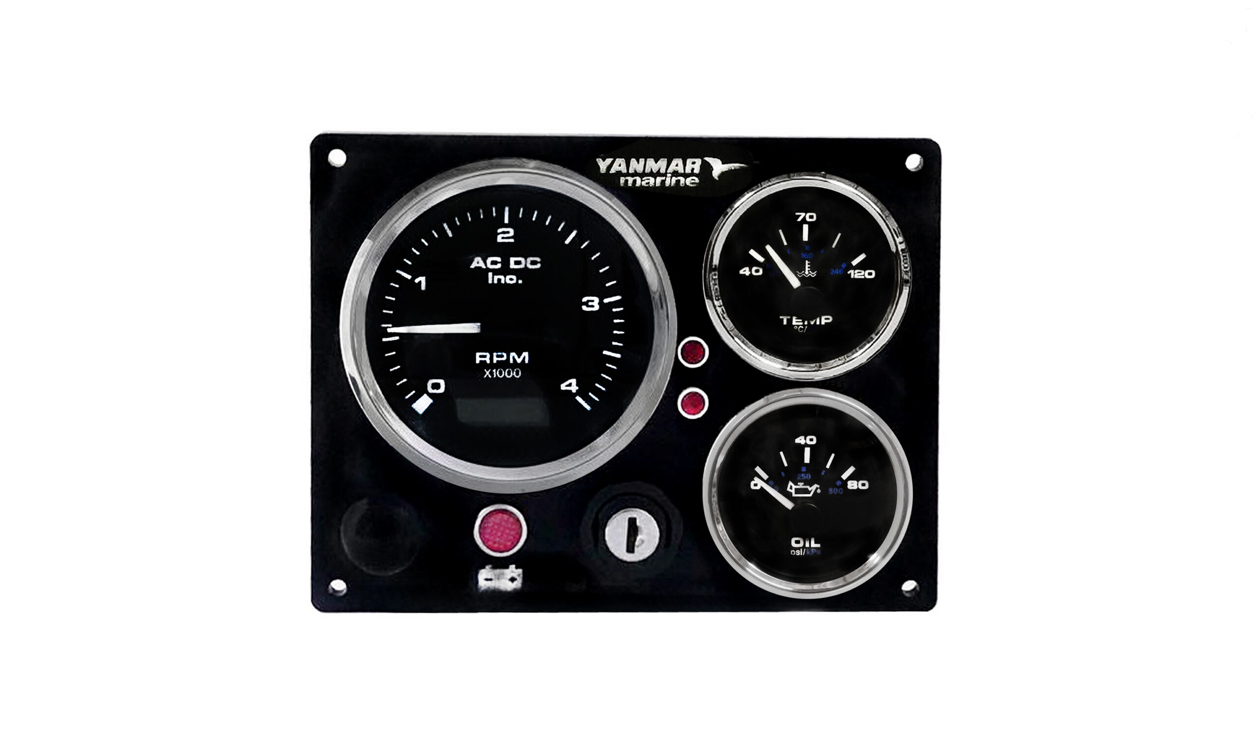 Yanmar Diesel Engine Panel 3 Premier Gauges (Made in USA) | AC DC ...