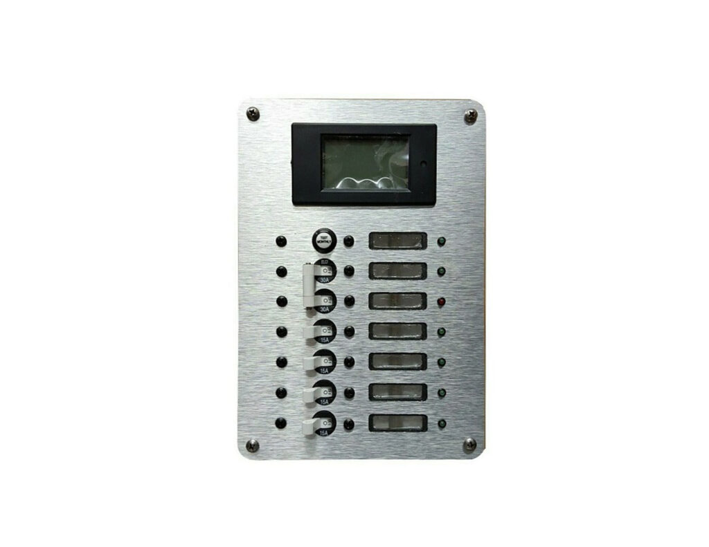 30A/110V AC Power Distribution panel Main Double Pole 5 Positions ...