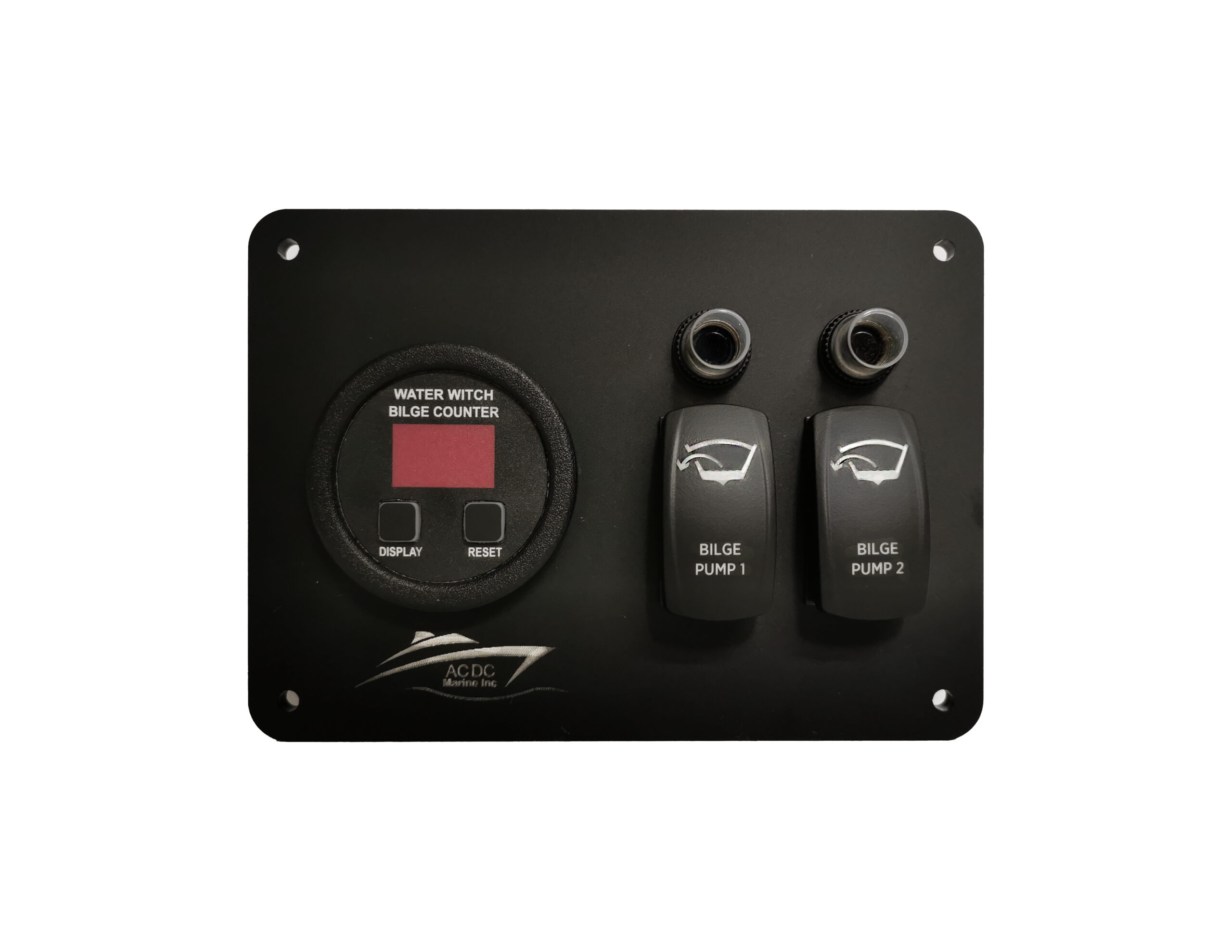 Marine Bilge Panel 2 Pump System, Digital Cycle Counter , Water Witch ...