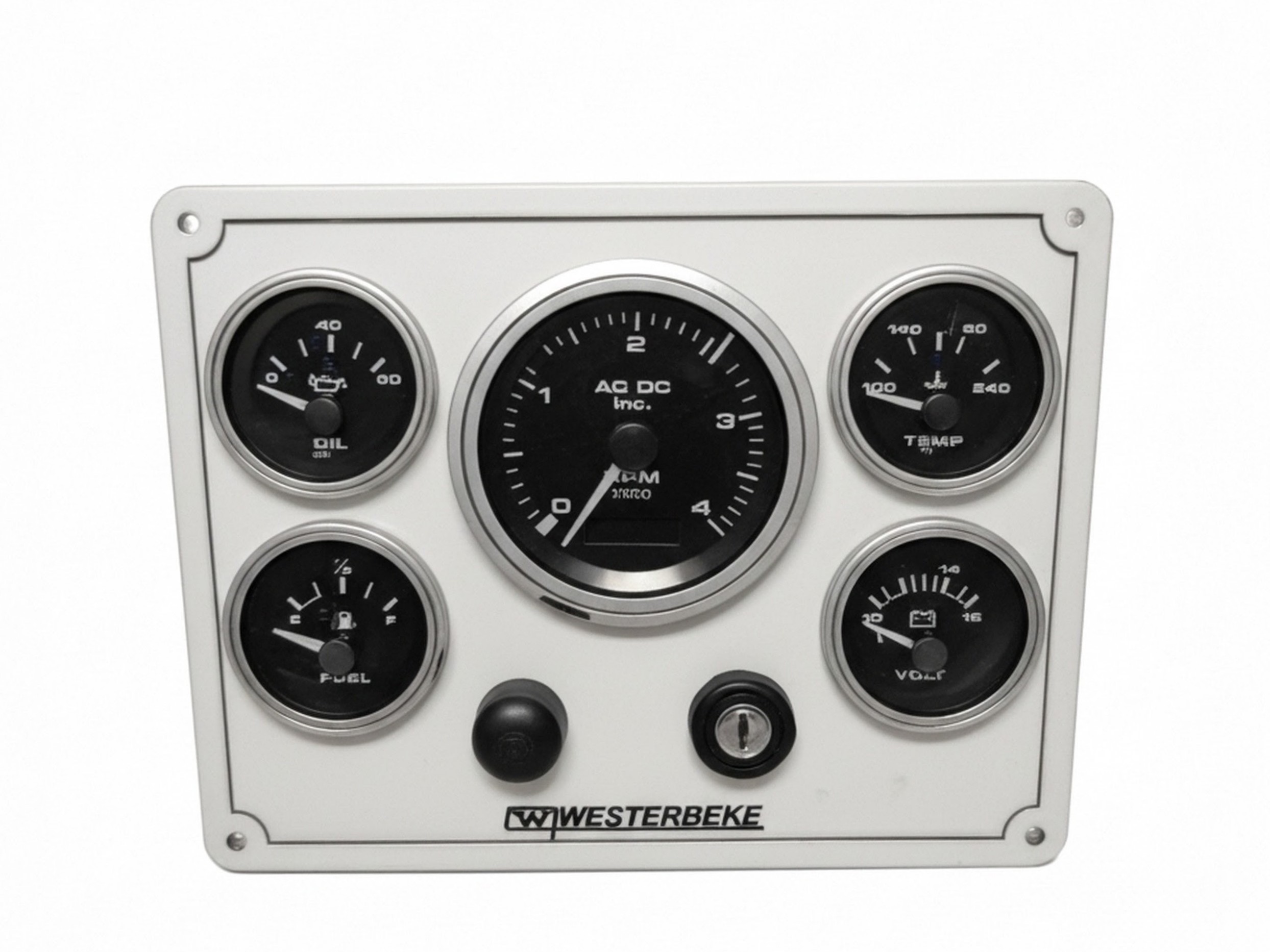 Westerbeke Engine Marine Panel – 5 Premier Gauges (Made in USA) | AC DC ...