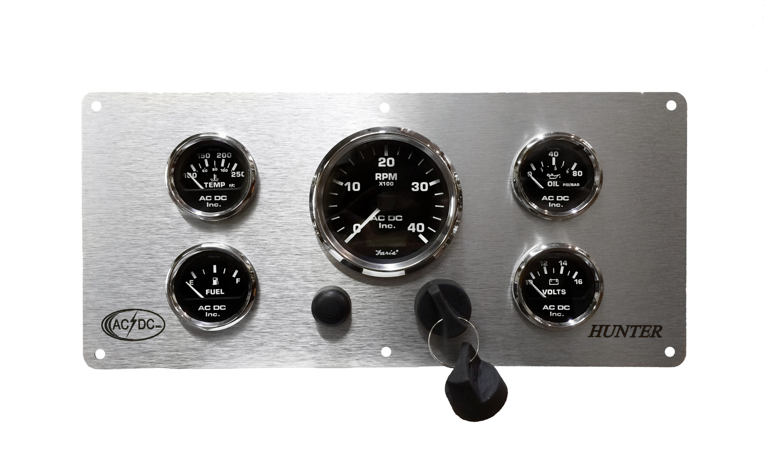 Hunter Instrument Panel – | AC DC Marine Inc. Marine Electric & Engine ...