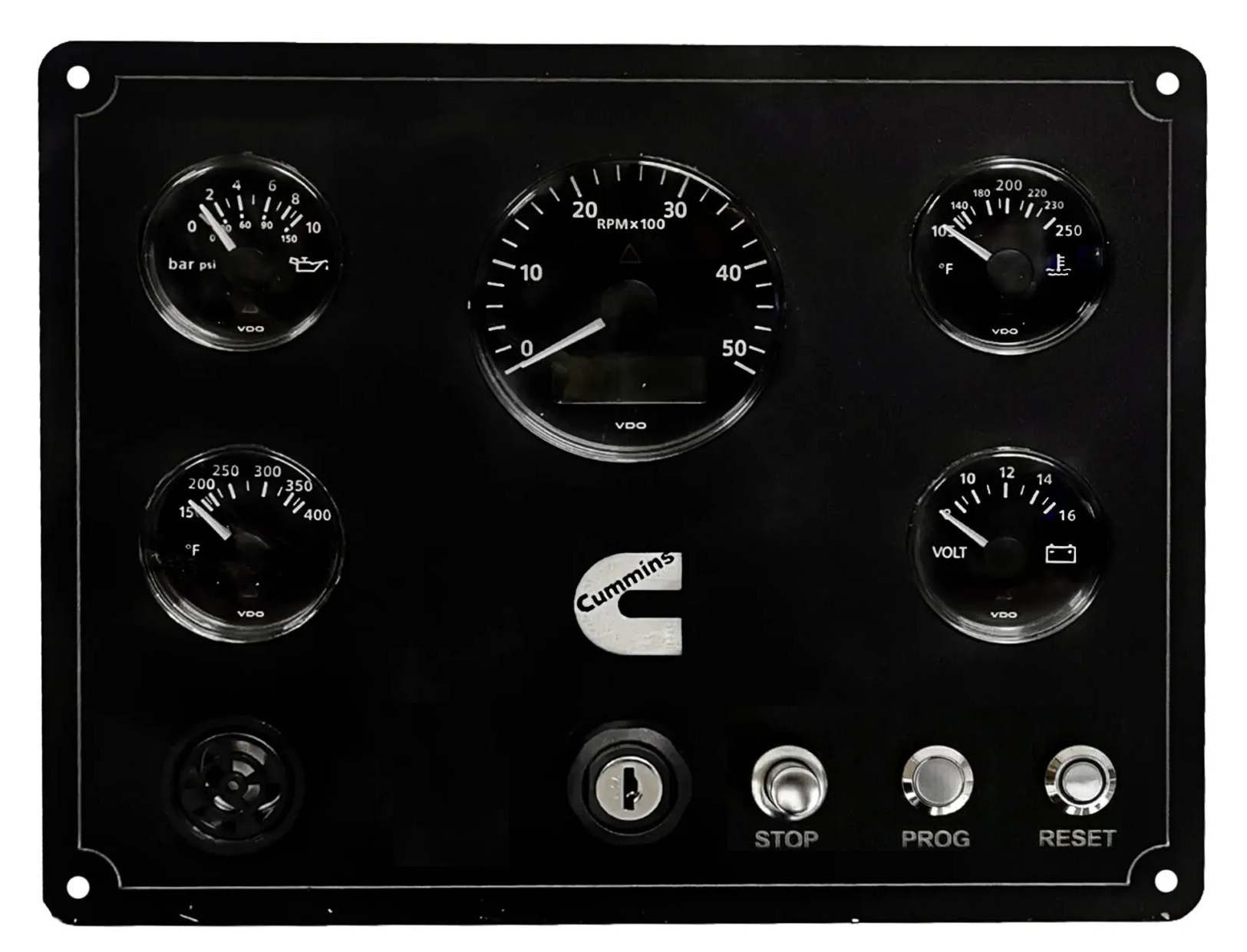 Cummins Engine Instrument Panel with 5 ViewLine VDO Gauges (Made in USA ...