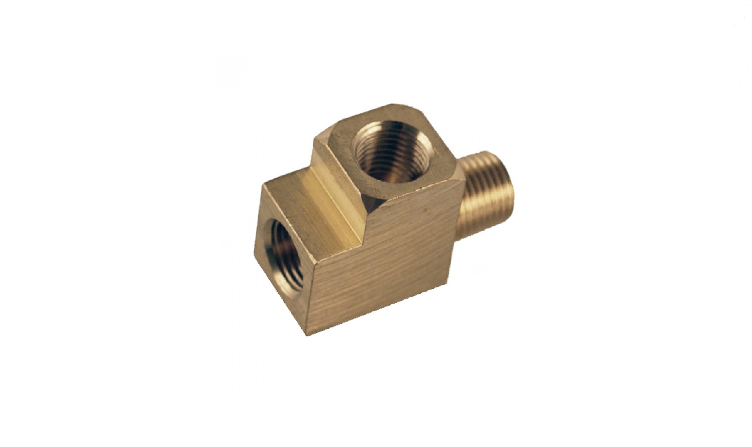 VDO Brass T Adaptor M10 X 1 | AC DC Marine Inc. Marine Electric ...