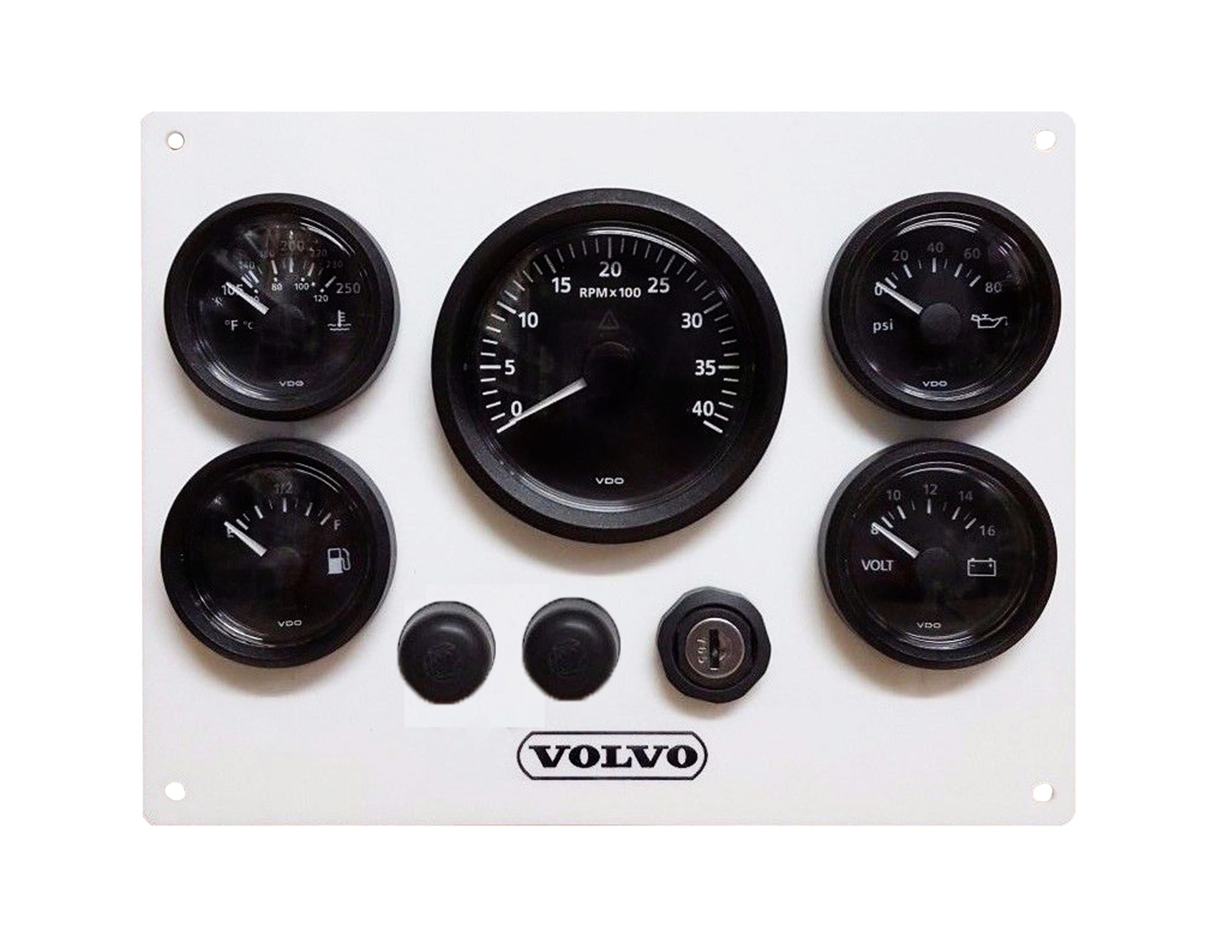 volvo white | AC DC Marine Inc. Marine Electric & Engine Instrument ...