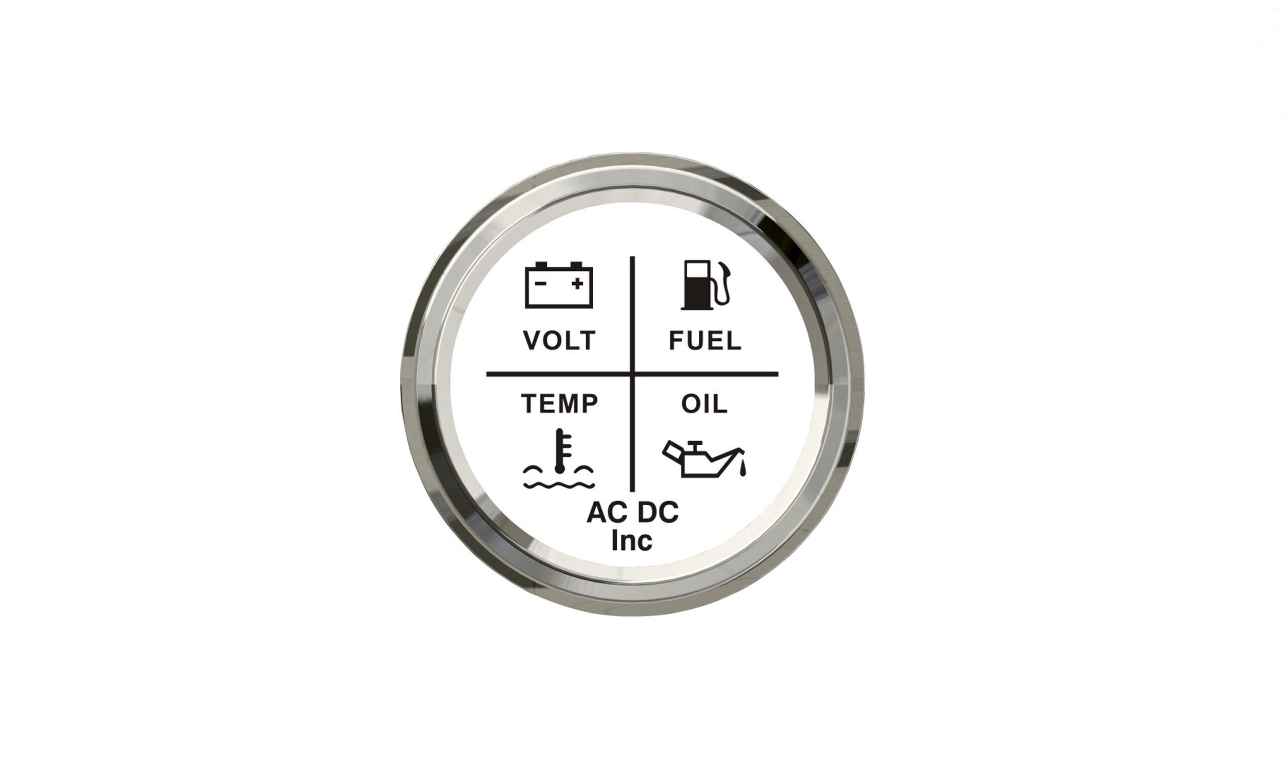 4 GAUGE | AC DC Marine Inc. Marine Electric & Engine Instrument Supplies