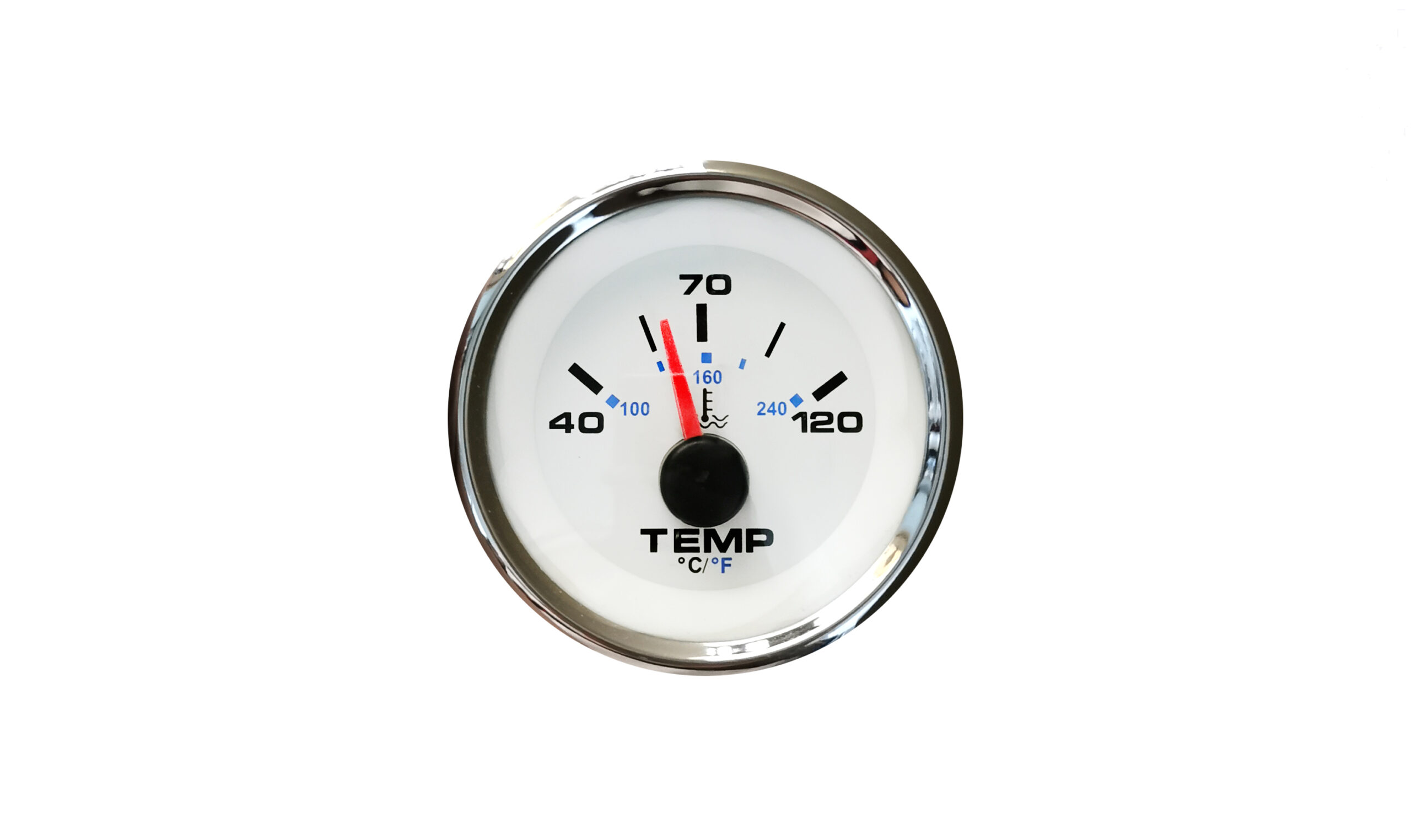 Water Temp 40-120°C / 100-240°F Gauge | AC DC Marine Inc. Marine ...