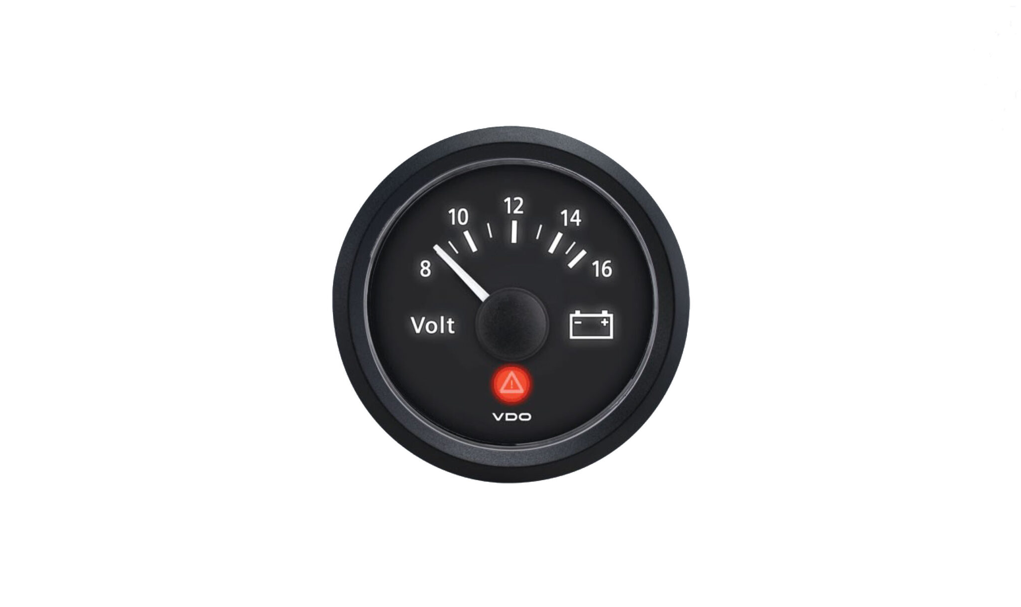 VDO Switzerland Marine 12V Voltmeter – Black | AC DC Marine Inc. Marine ...