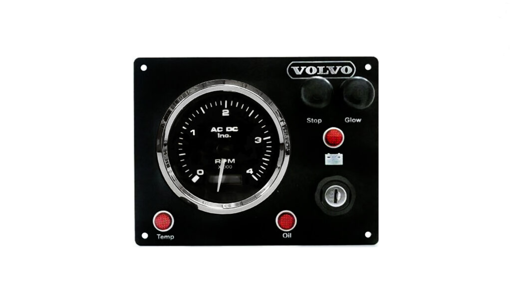 Volvo Penta Diesel Marine B-Type Panel 1 Premier Tachometer (Made in ...