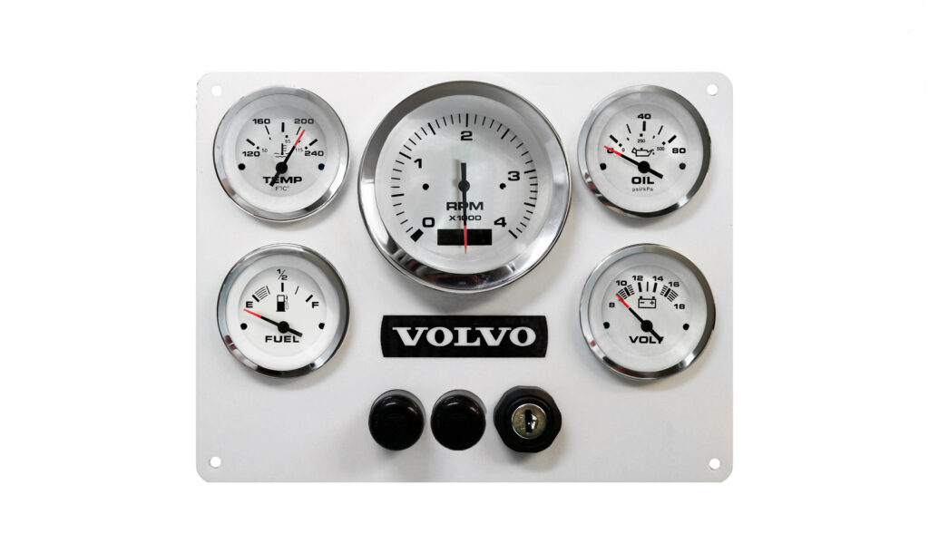 Volvo Marine Engine Instrument Panel 5 Premier Gauges (Made in USA ...