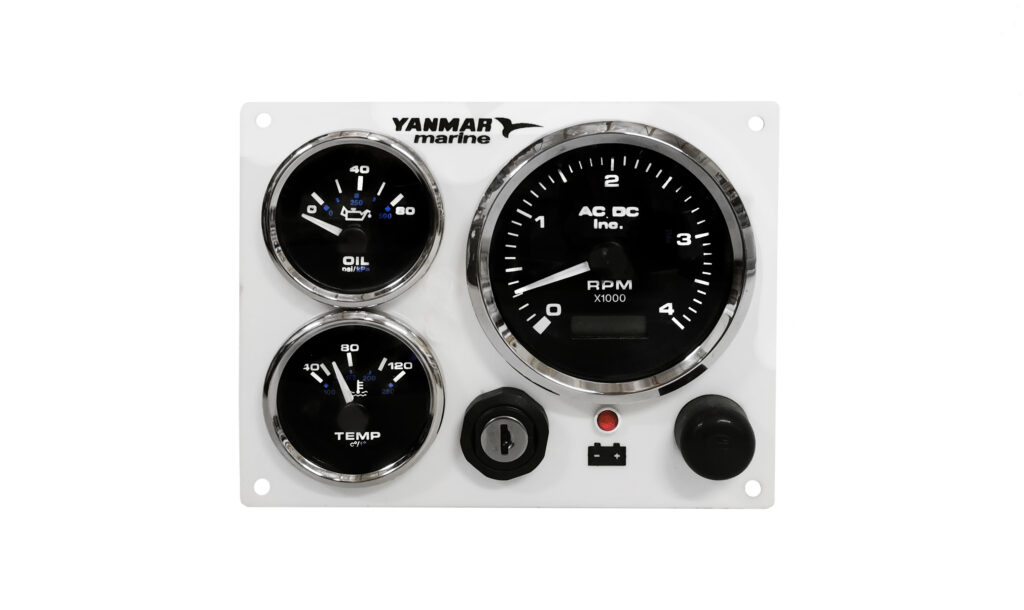 Yanmar Diesel Instrument Panel 3 Premier Gauges (Made in USA) | AC DC ...