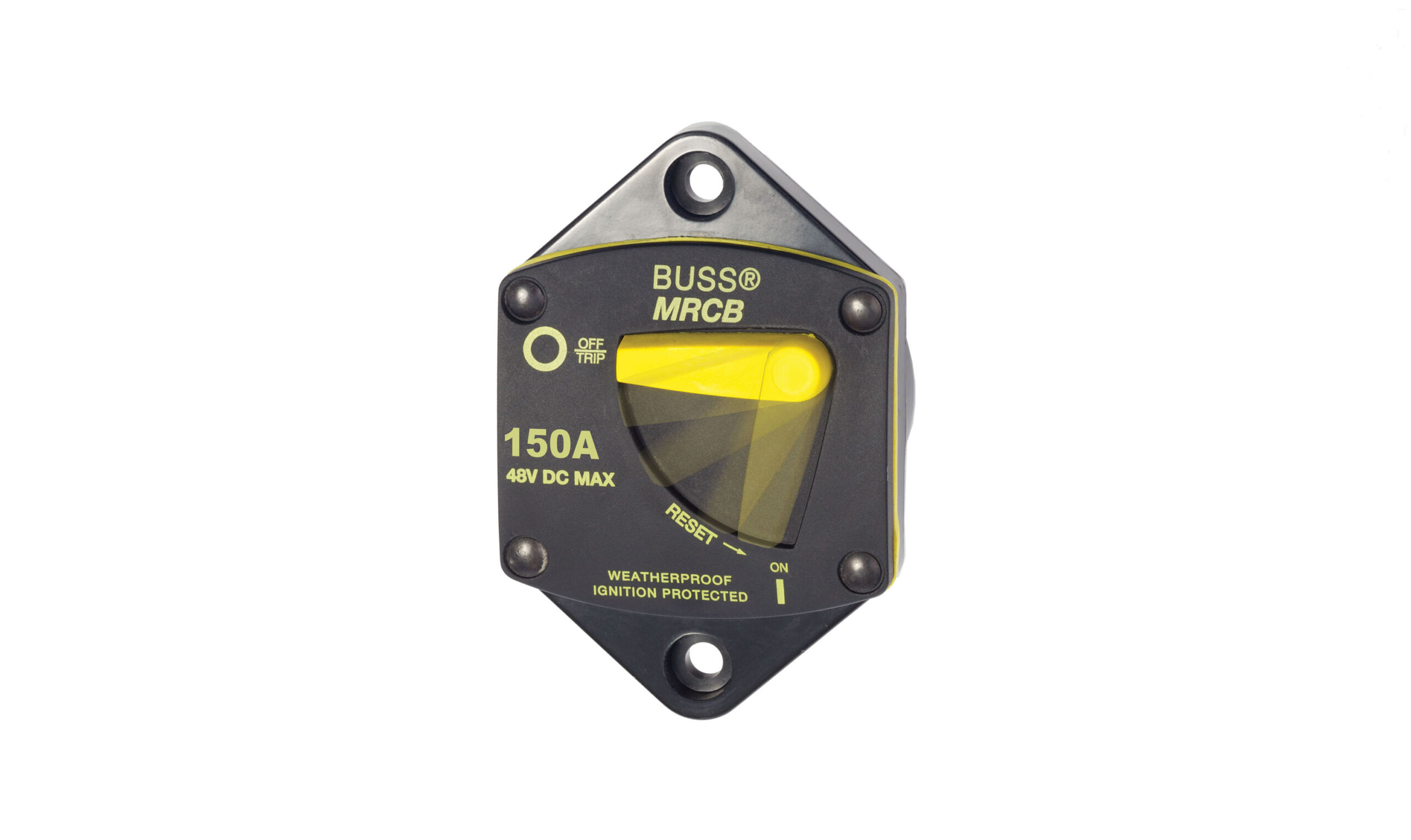 Blue Sea 187-Series Circuit Breaker – Panel Mount 150A | AC DC Marine ...