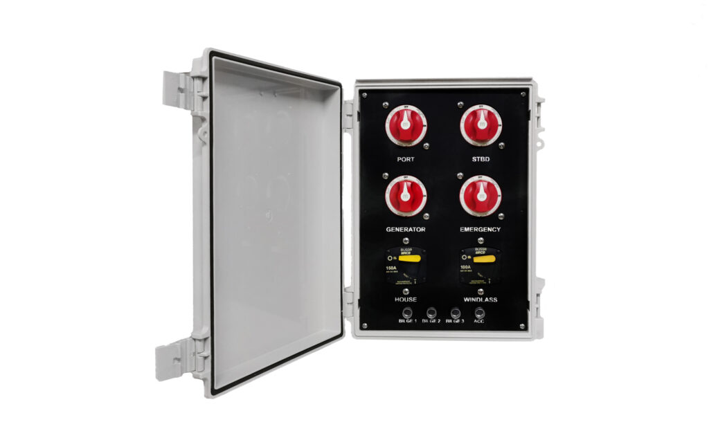 Battery Distribution Switch Box | AC DC Marine Inc. Marine Electric ...