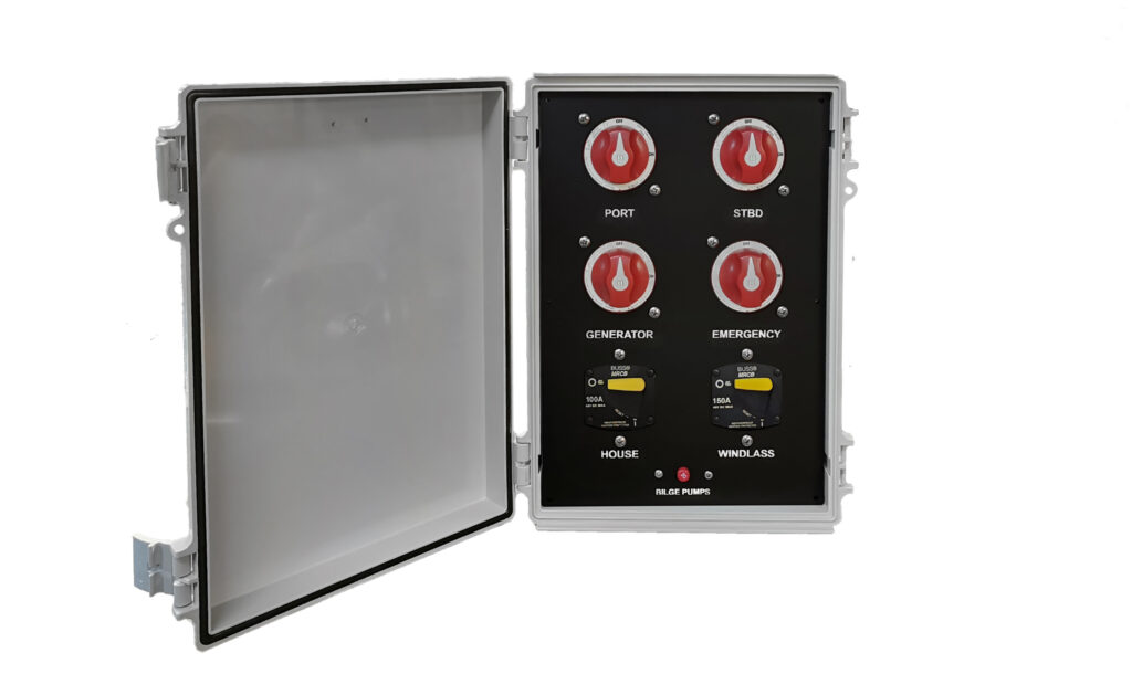 Battery Distribution Switch Box | AC DC Marine Inc. Marine Electric ...