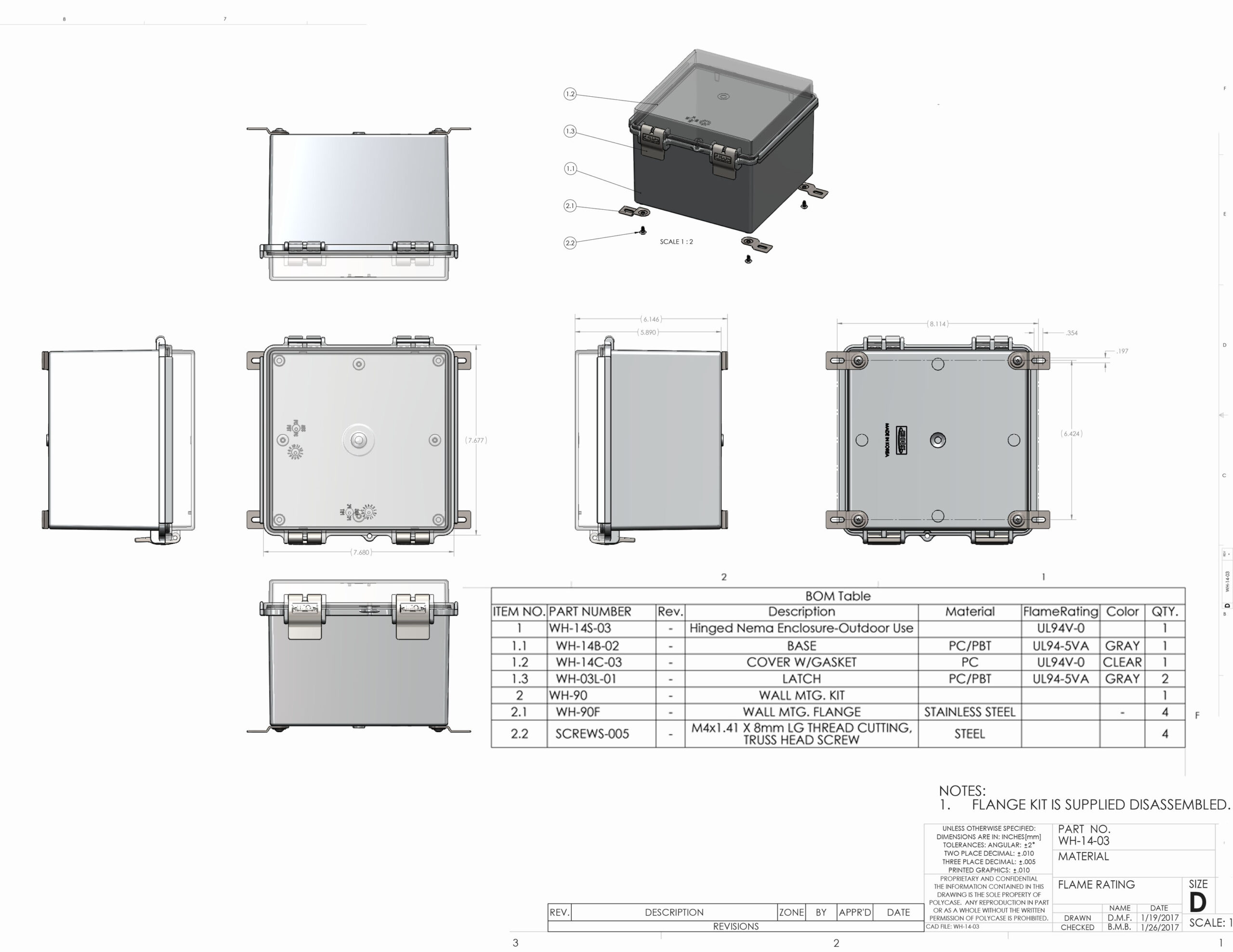 Selector Switch Panel Black with Custom Enclosure Box | AC DC Marine ...