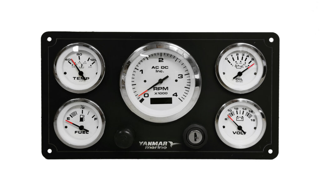 Marine Engine Instrument Panel for Yanmar Magnetic Pick-Up – AC DC ...