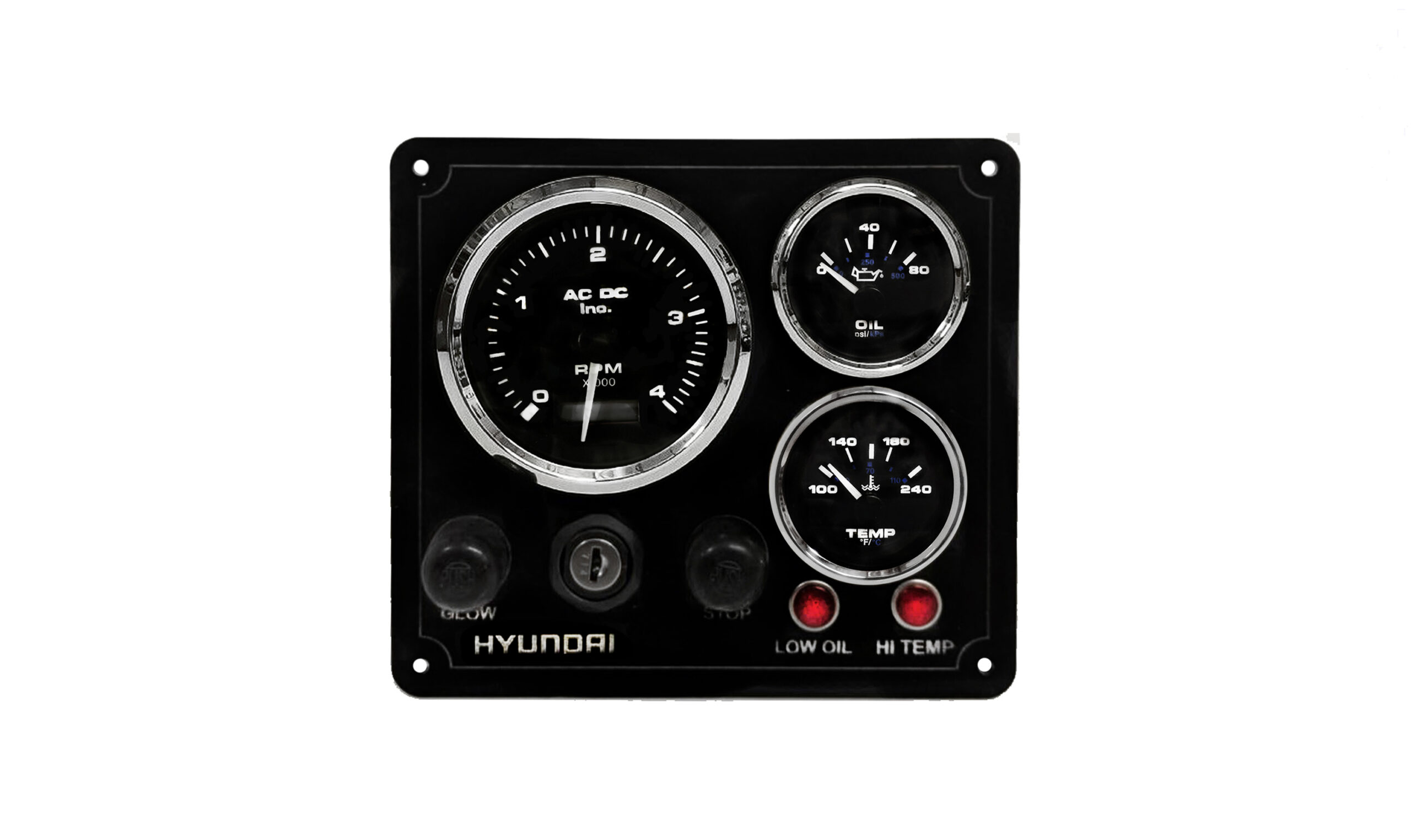 Hyundai Diesel Engine Instrument Panel – 3 Premier Gauges (Made in USA ...
