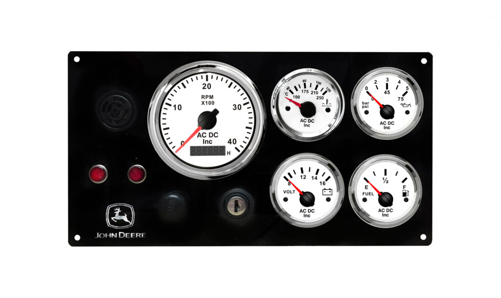 John Deere Diesel Marine Instrument Panel 5 Offshore Gauges | AC DC ...