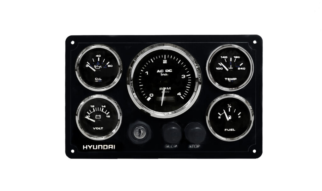 Hyundai Diesel Engine Instrument Panel – 5 Premier Gauges (Made in USA ...
