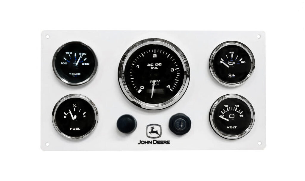 John Deere Marine Instrument Panel 5 Premier Gauges (Made in USA) | AC ...