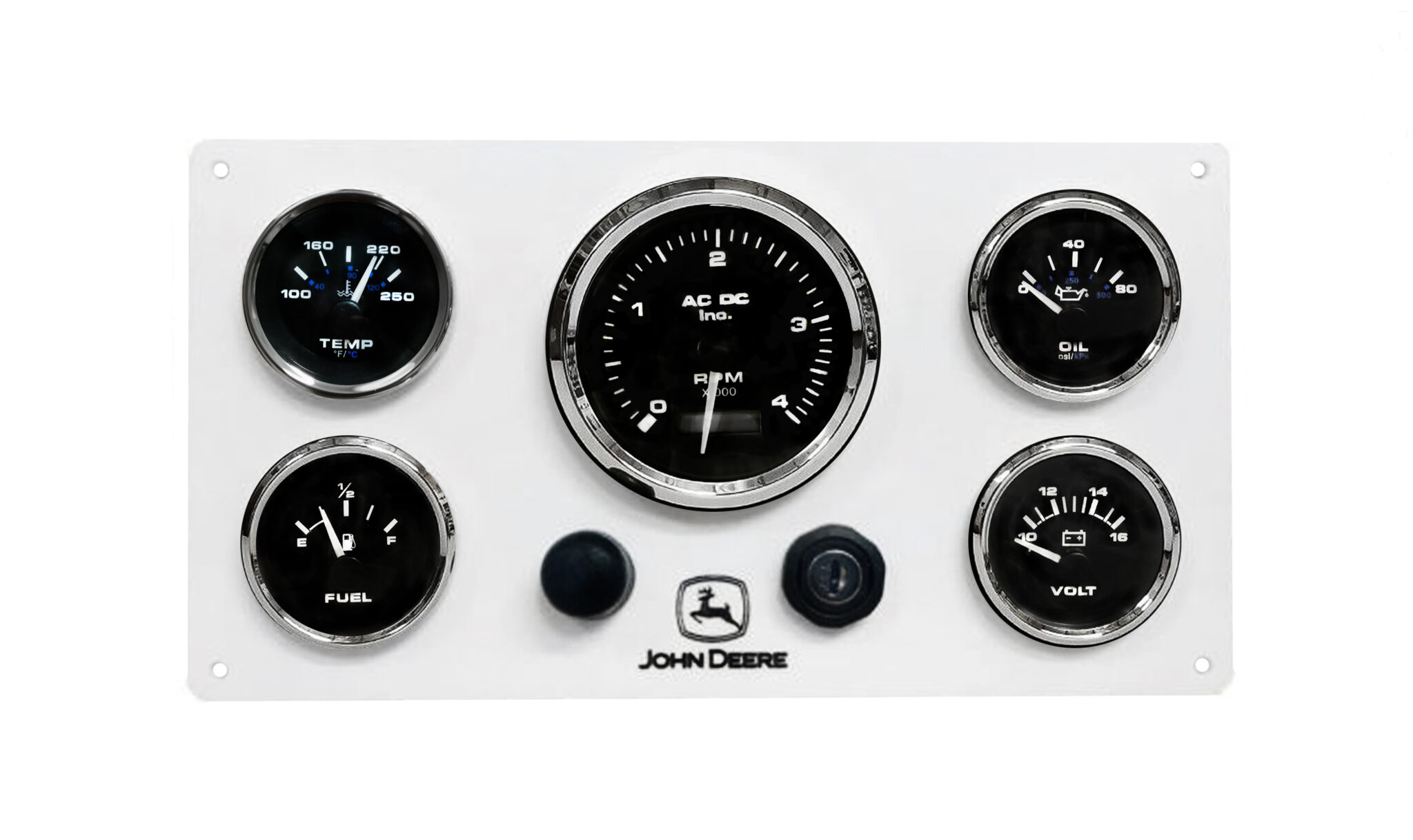 John Deere Marine Instrument Panel 5 Premier Gauges (Made in USA) | AC ...