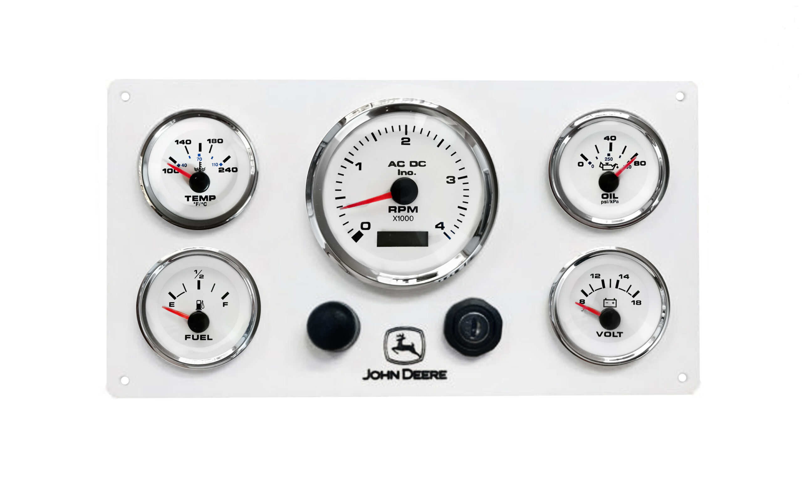 John Deere Marine Instrument Panel 5 Premier Gauges (Made in USA) | AC ...
