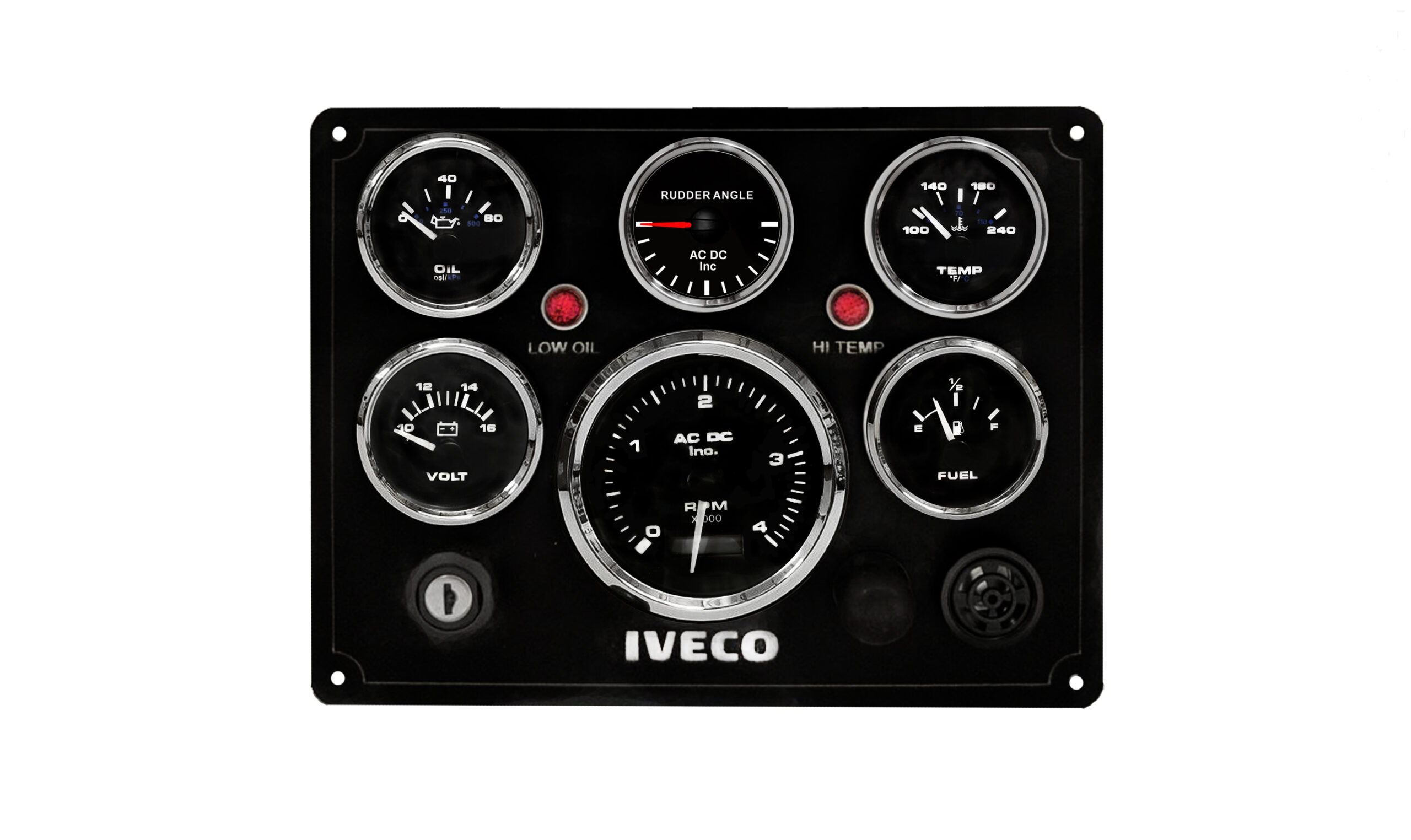Iveco Diesel Engine Instrument Panel – 6 Premier Gauges (Made in USA ...