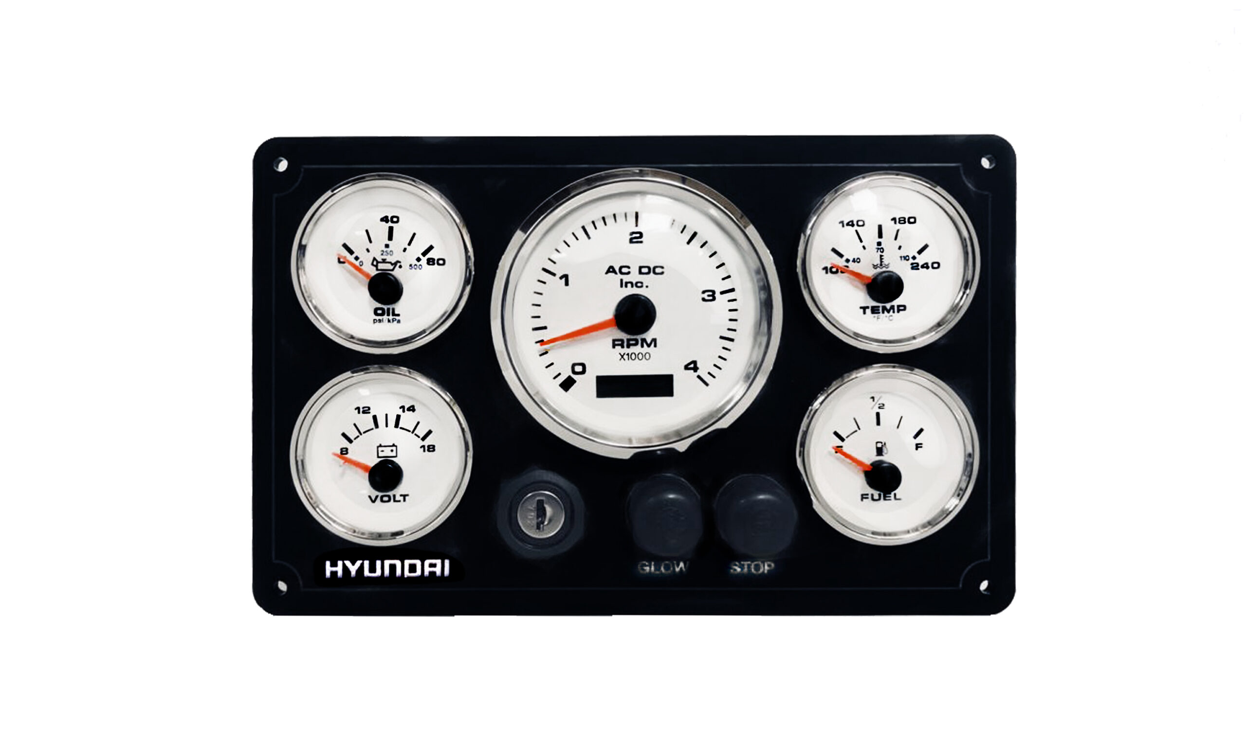 Hyundai Diesel Engine Instrument Panel – 5 Premier Gauges (Made in USA ...