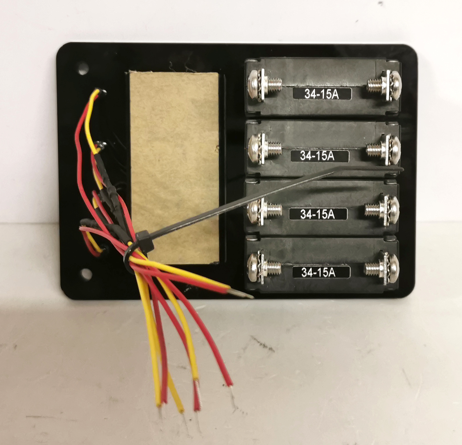 15A AC Power Distribution Panel with Blue Sea Systems Switches | AC DC ...