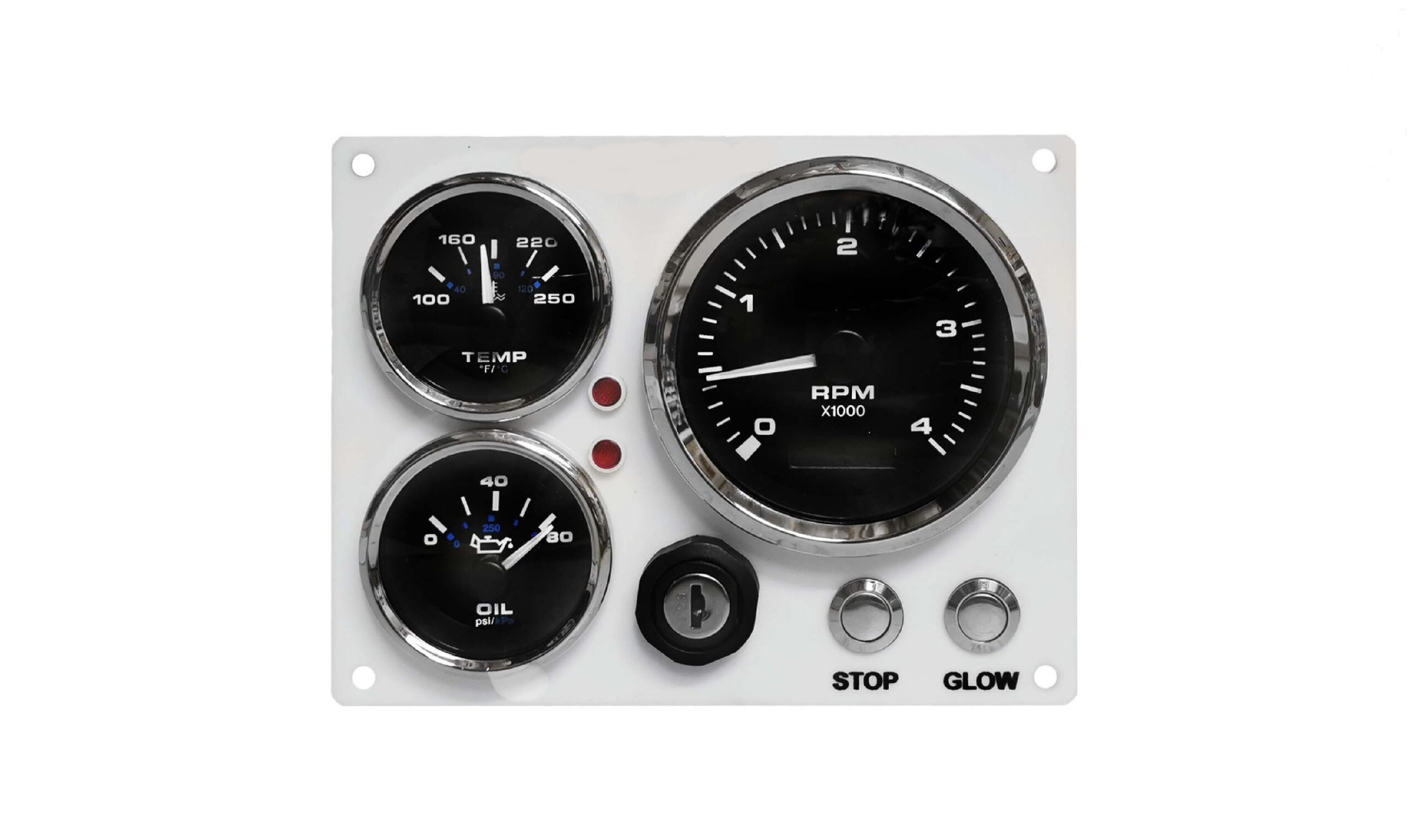 Custom Boat Instrument Panel | AC DC Marine Inc. Marine Electric ...