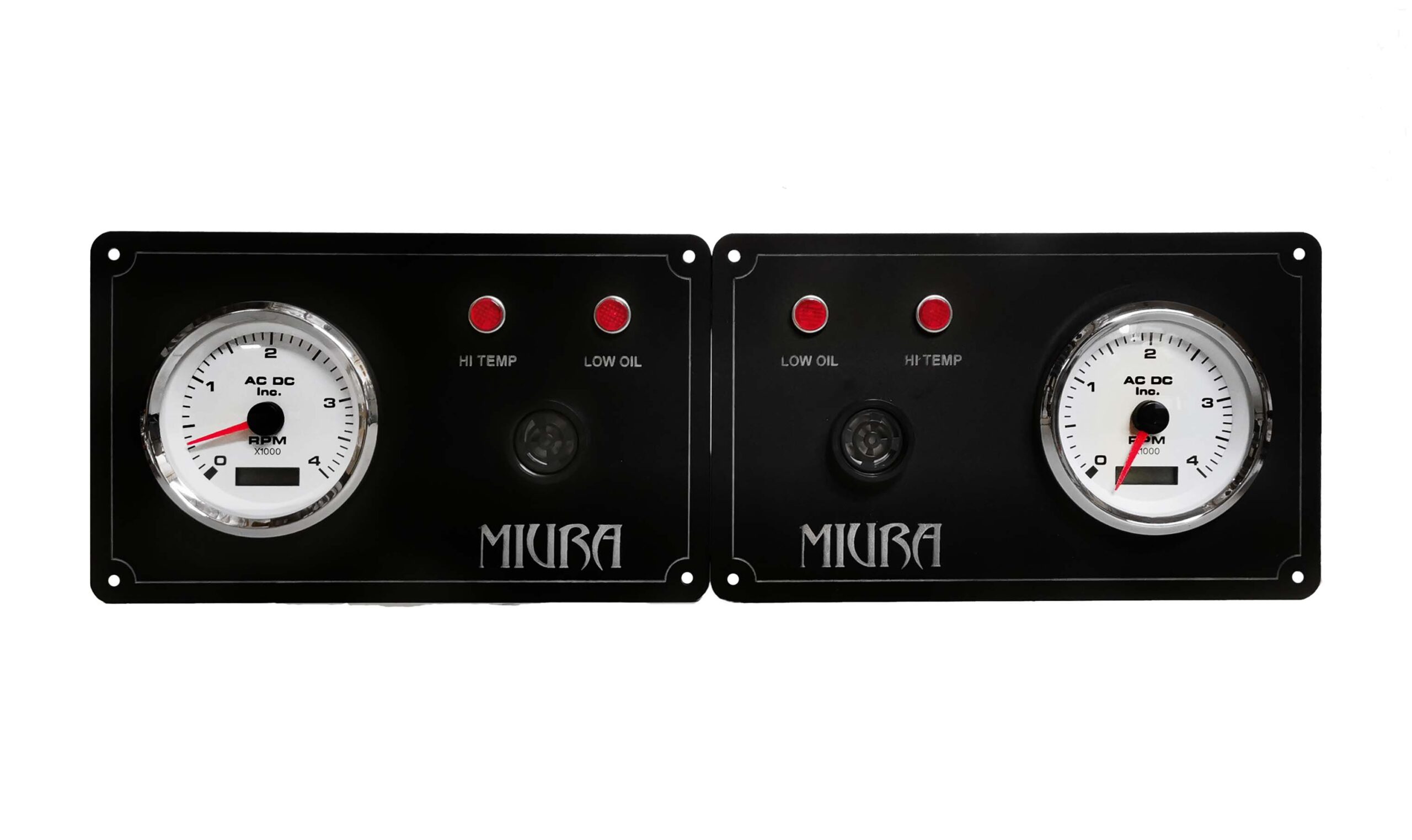 Custom Dual Engine Marine Instrument Panel Set of 2 (Made in USA) | AC ...