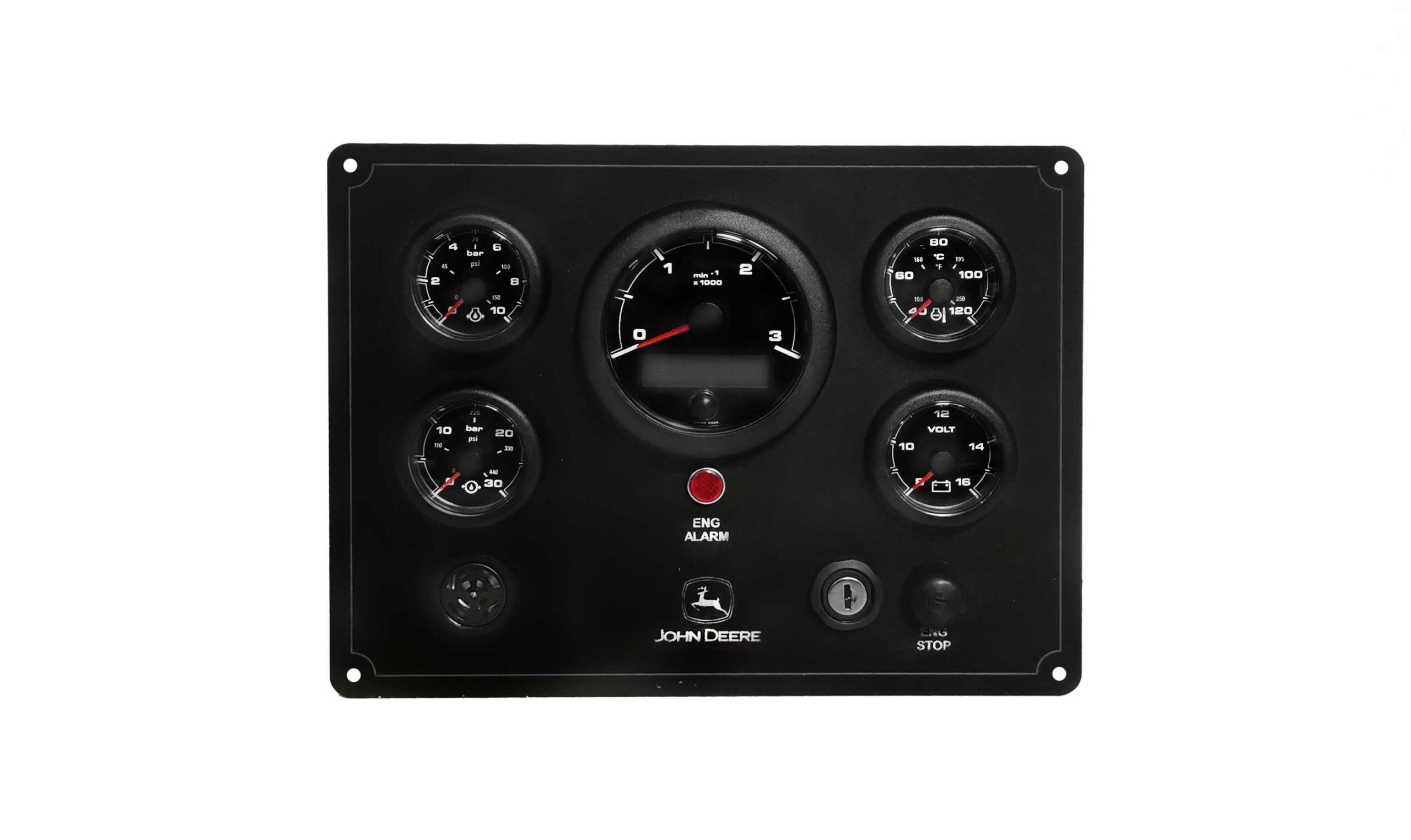 John Deere Engine Marine Instrument Panel 5 OceanLink VDO Gauges | AC ...