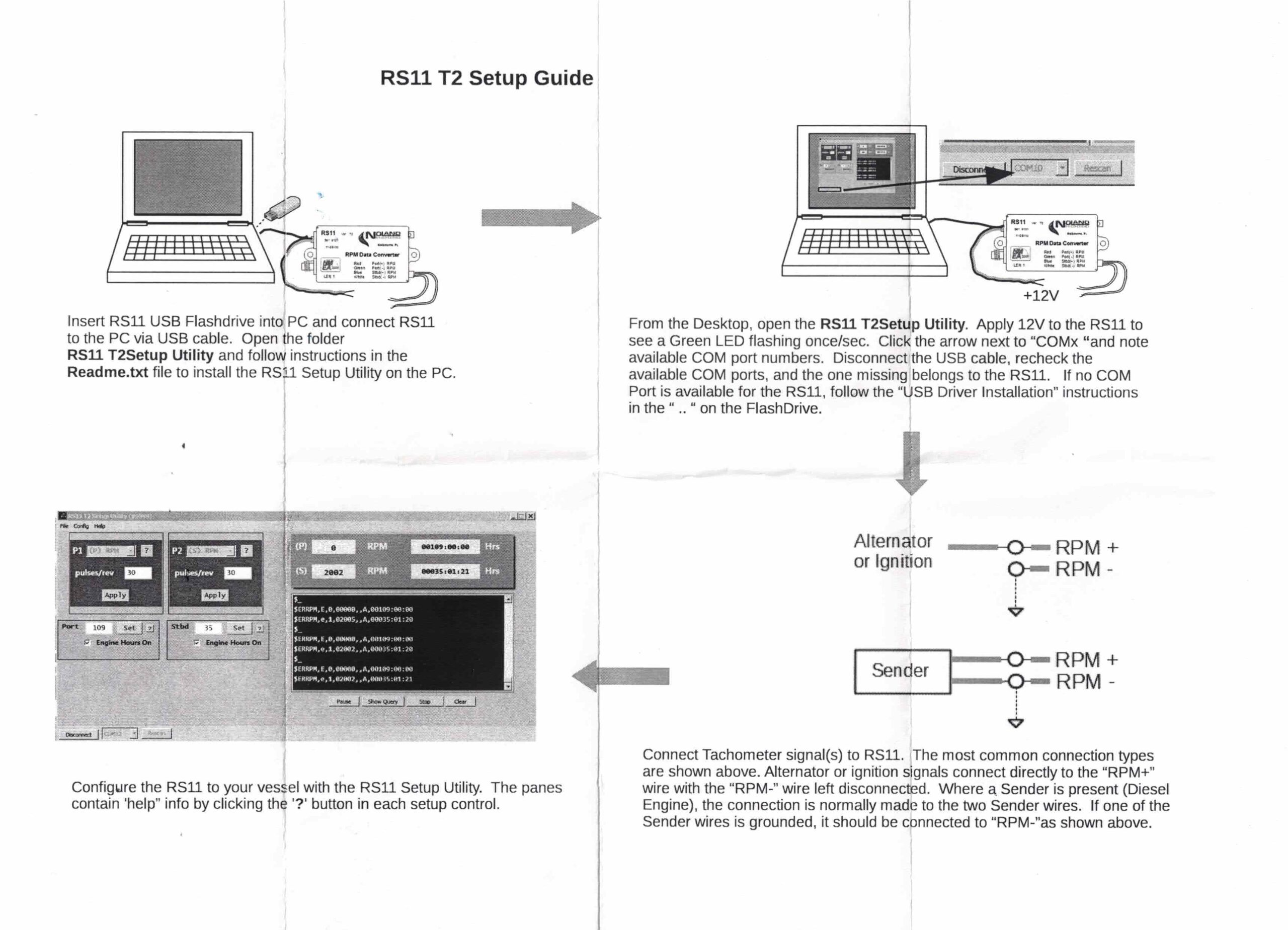 Noland RS11 T2 – NMEA 2000 RPM Data Converter for 2 Engines | AC DC ...