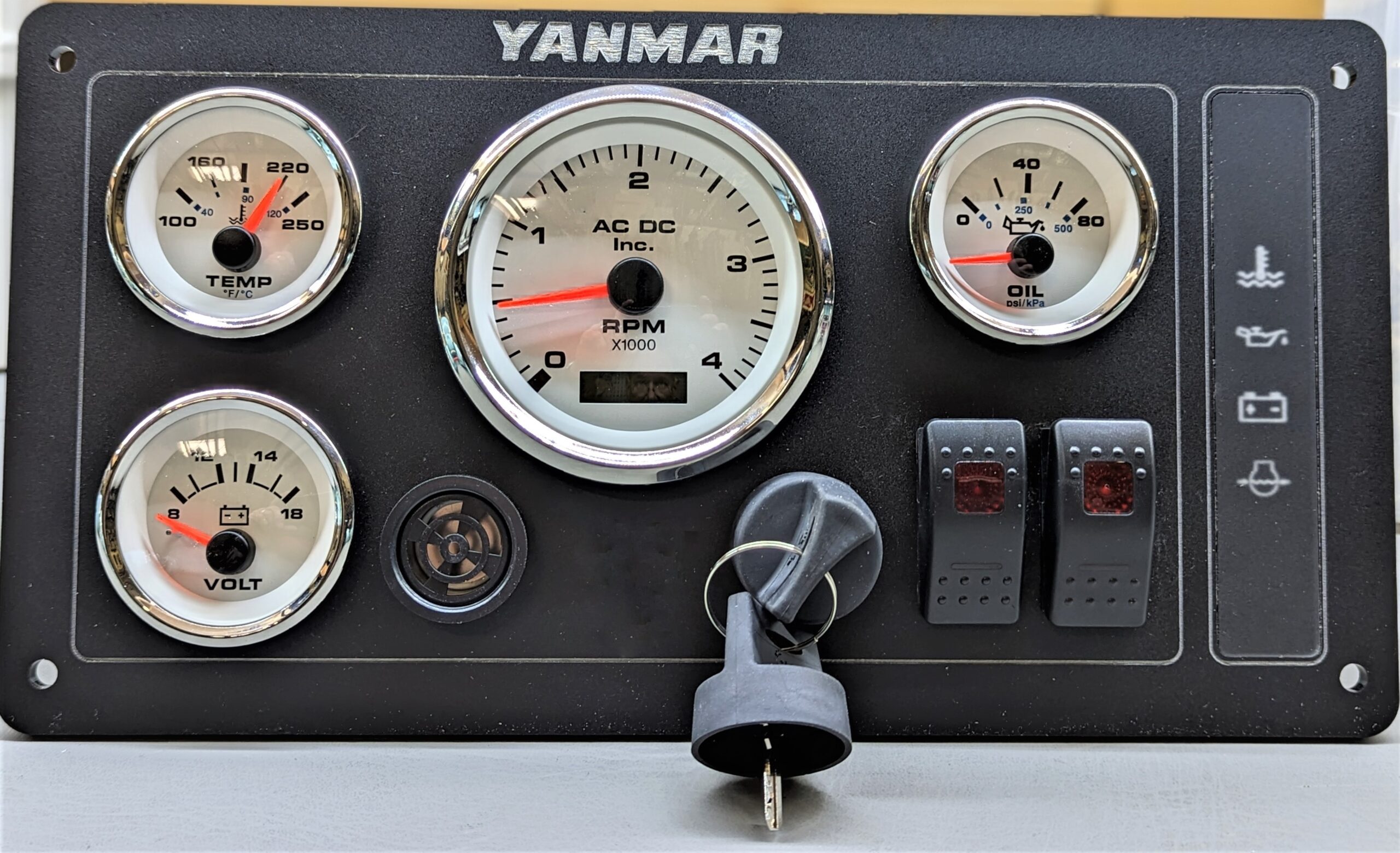 Yanmar Panel Premier (2) | AC DC Marine Inc. Marine Electric & Engine Instrument Supplies