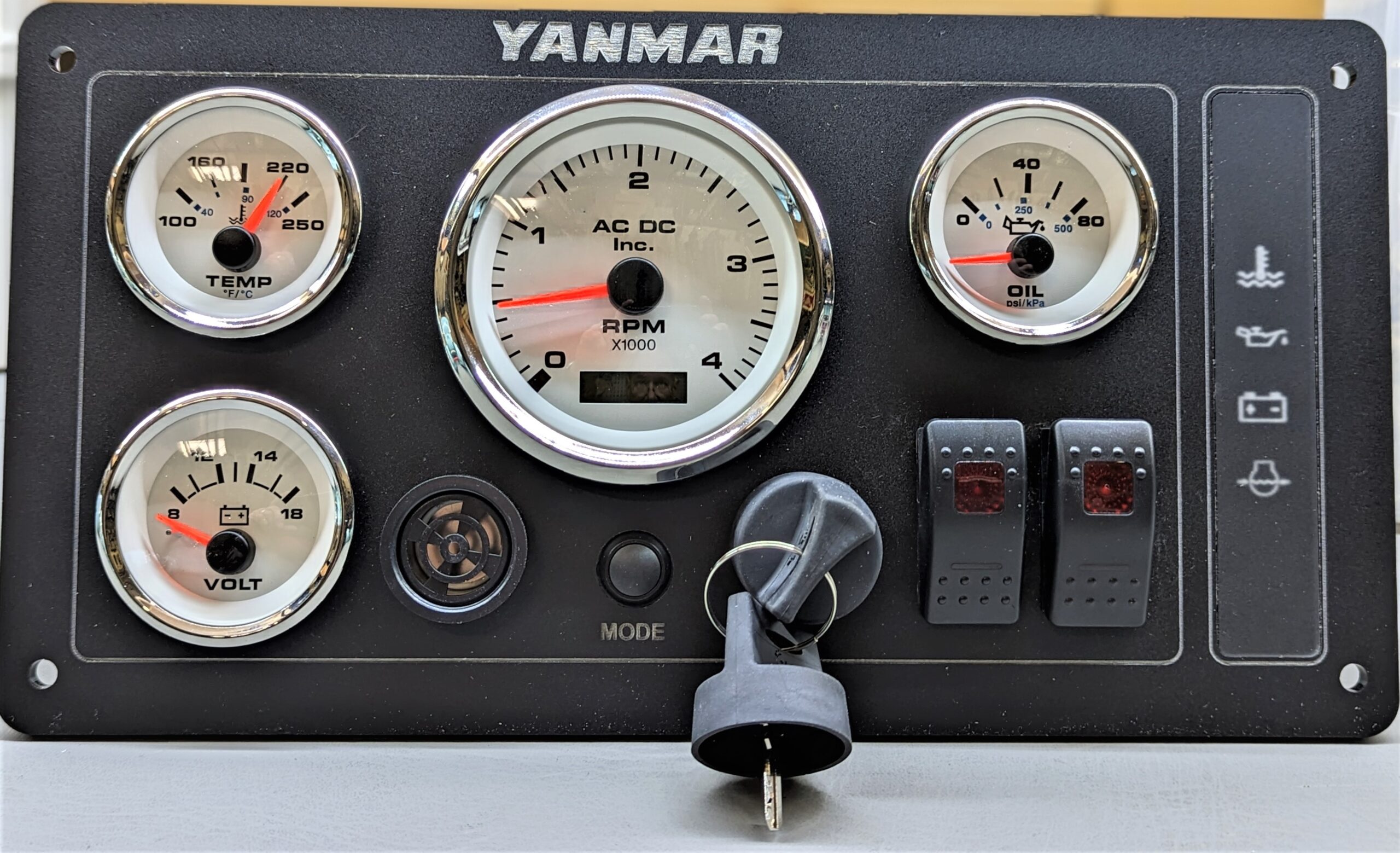 Yanmar Panel Premier (2) | AC DC Marine Inc. Marine Electric & Engine ...