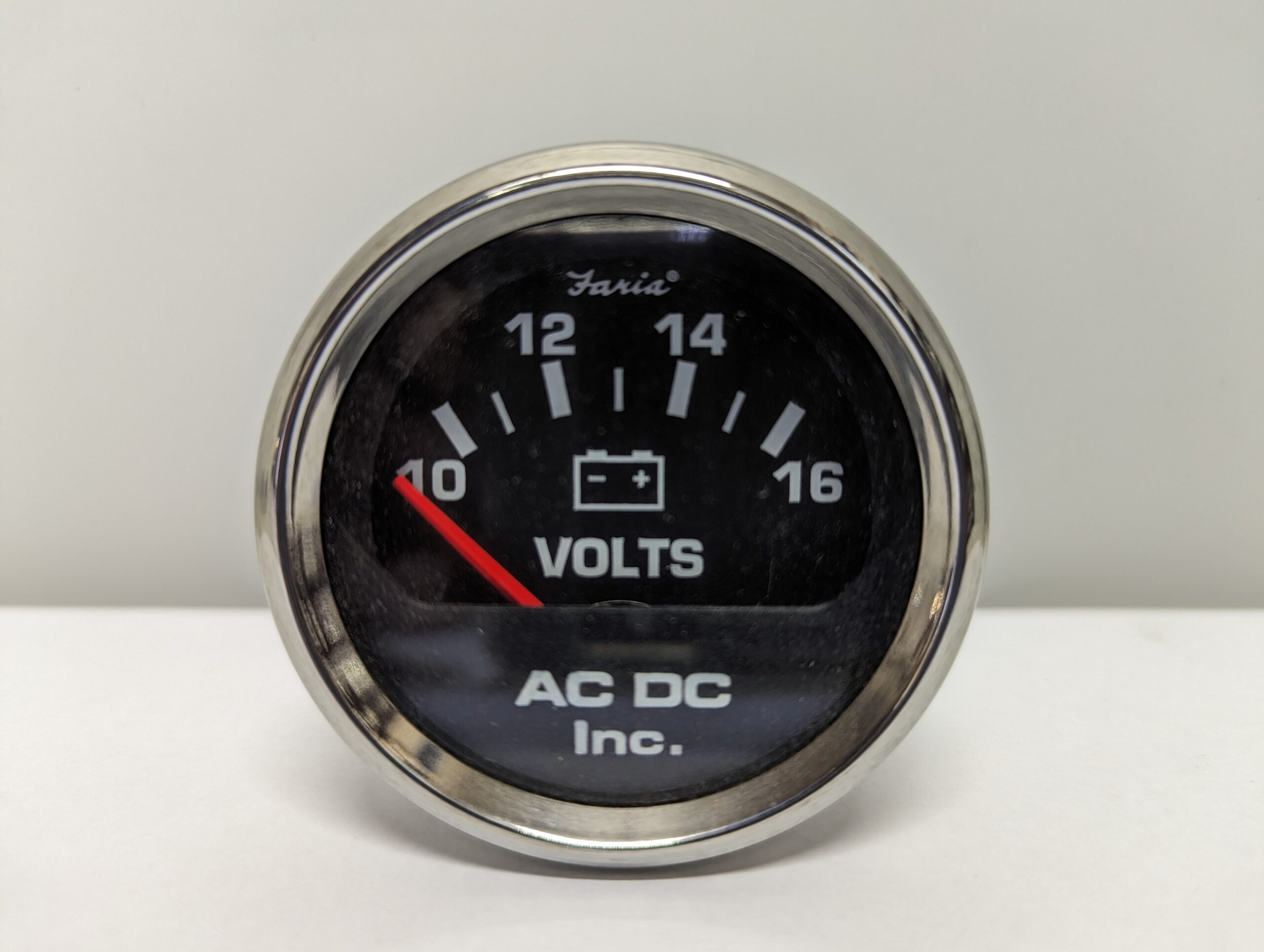 AC DC Voltmeter 12V Part No. VP0314A | AC DC Marine Inc. Marine ...