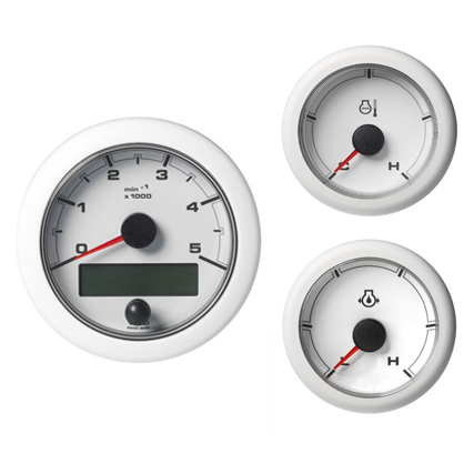 VDO Ocean Link Set of Gauges – SALE! | AC DC Marine Inc. Marine ...
