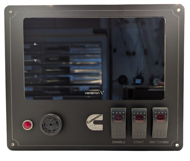 Cummins VMH-70 Touchscreen Digital Display Panel with Rocker Switches ...