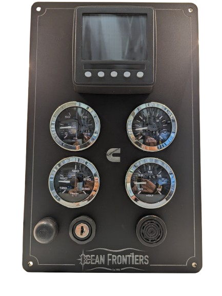 Custom Cummins Panel + Sample Logo with NMEA Universal Engine Gateway ...
