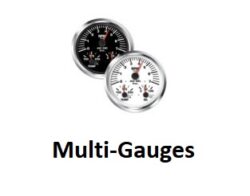 MultiGauges Logo | AC DC Marine Inc. Marine Electric & Engine Instrument Supplies