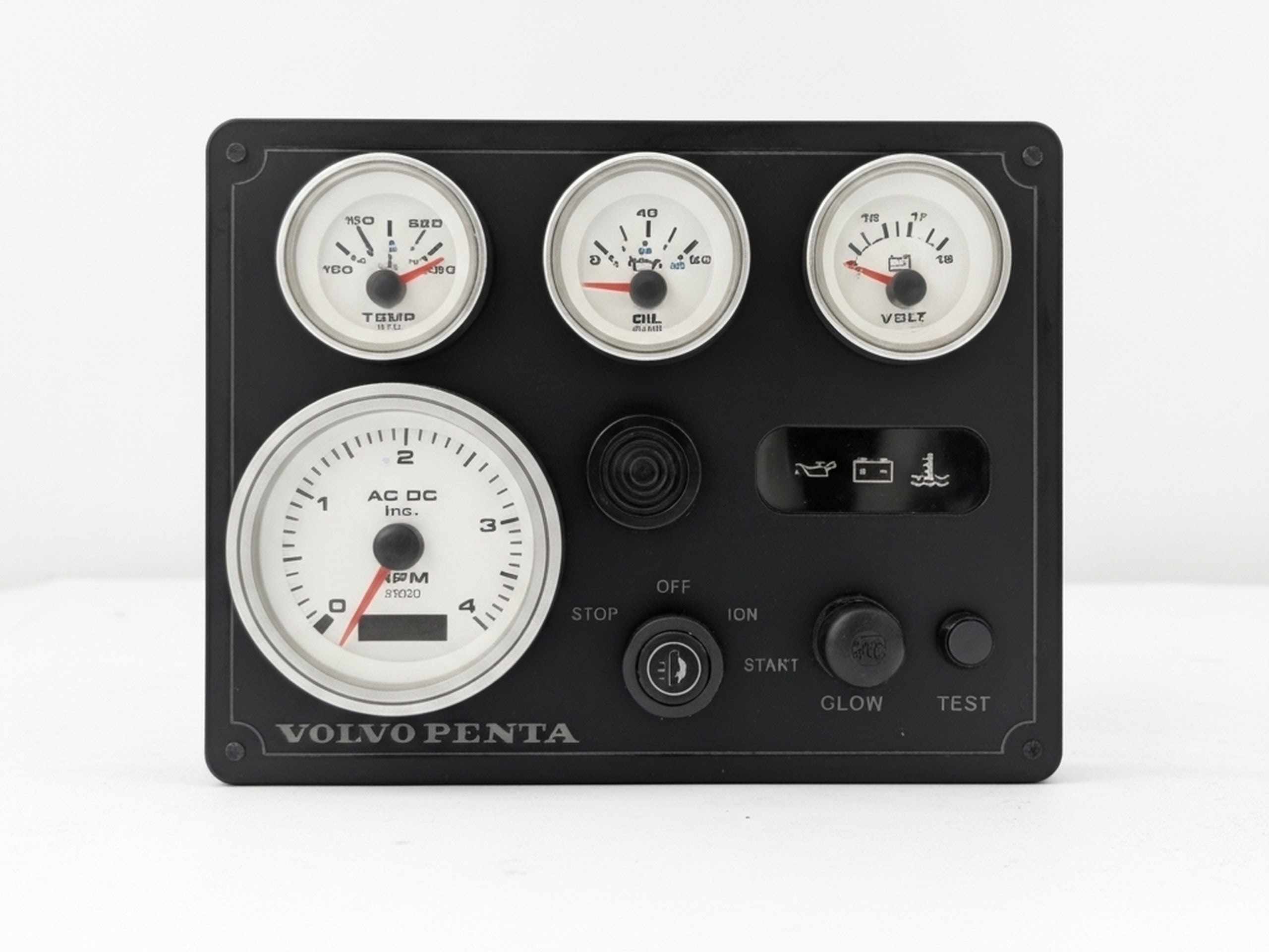 Volvo Penta Advanced Marine Panel w/ 4 Premier Gauges (MADE IN USA ...