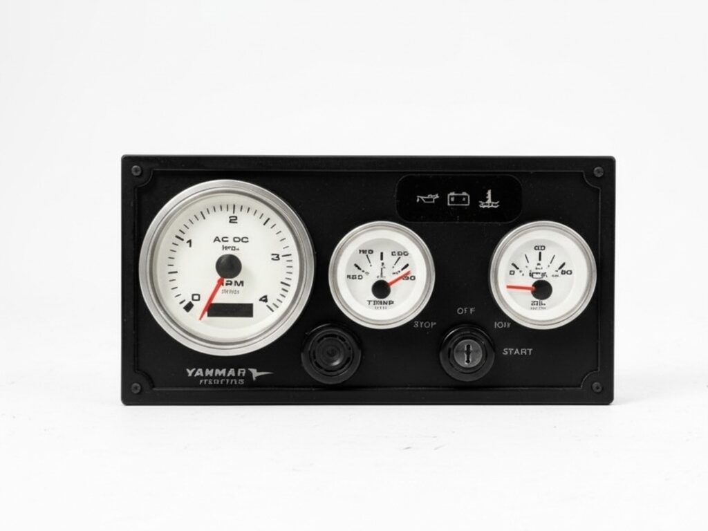 Yanmar Advanced Panel w/ 3 Premier Gauges (MADE IN USA) | AC DC Marine ...