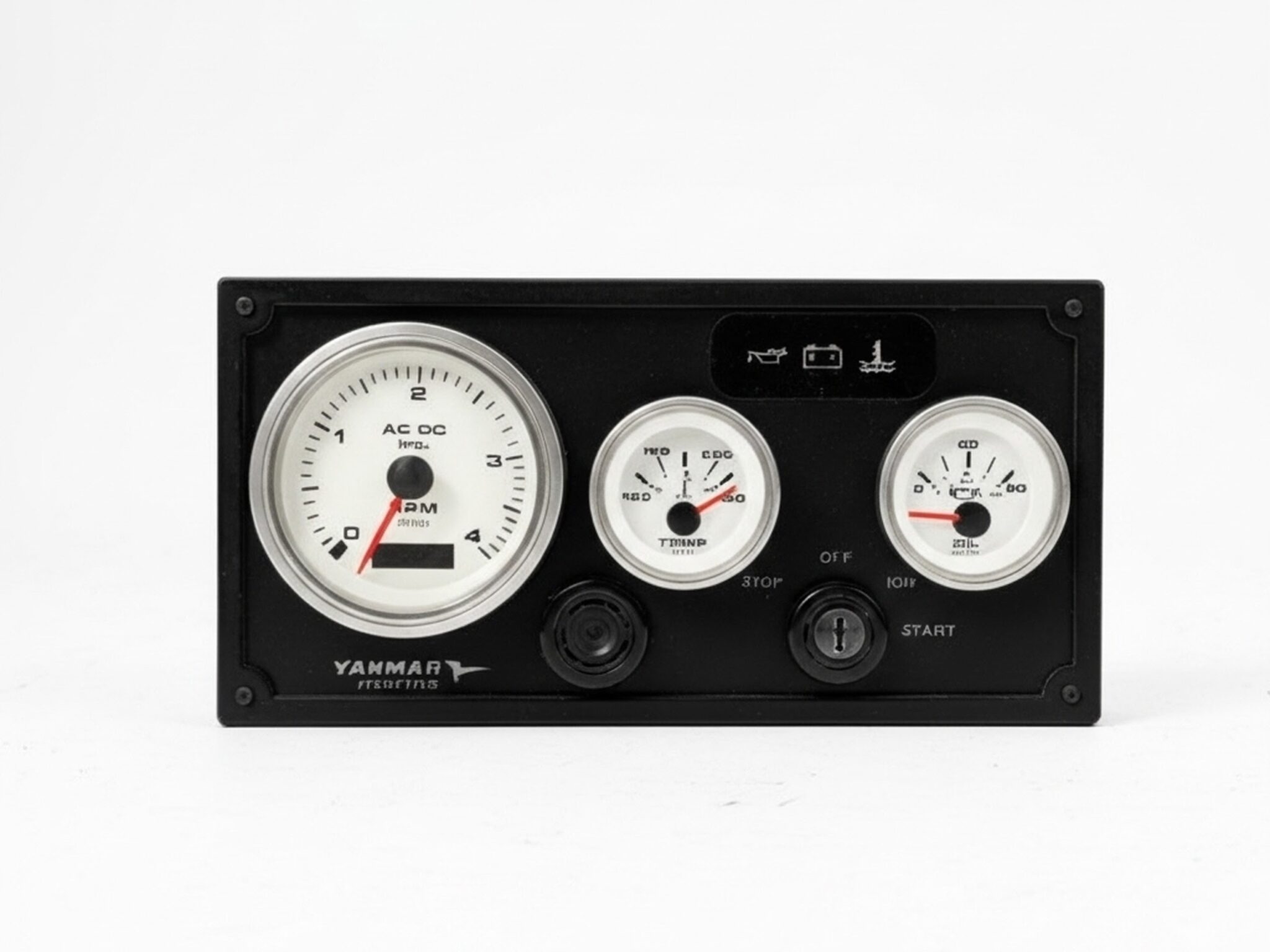 Yanmar Advanced Panel w/ 3 Premier Gauges (MADE IN USA) | AC DC Marine ...